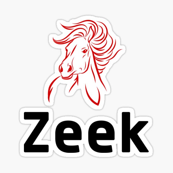 "Zeek Design Sticker" Sticker for Sale by SorenCalder | Redbubble