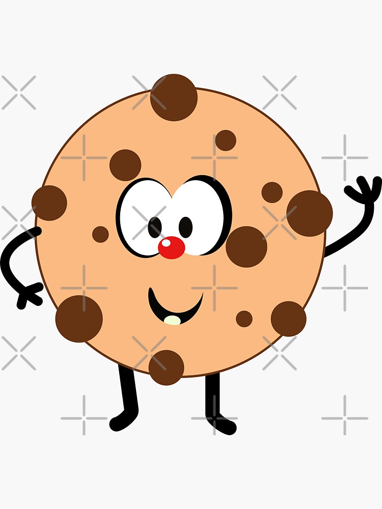 "Kawaii Cookie" Sticker for Sale by FruiToon | Redbubble