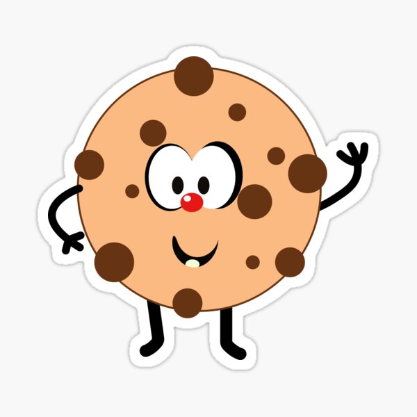 "Kawaii Cookie" Sticker for Sale by FruiToon | Redbubble