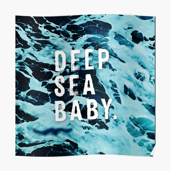 "Deep Sea Baby" Poster by parazited | Redbubble