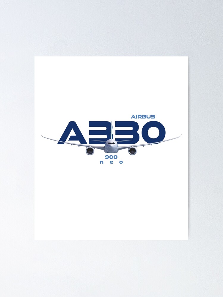 "Airbus A330-900 neo" Poster for Sale by Eng-AKR | Redbubble