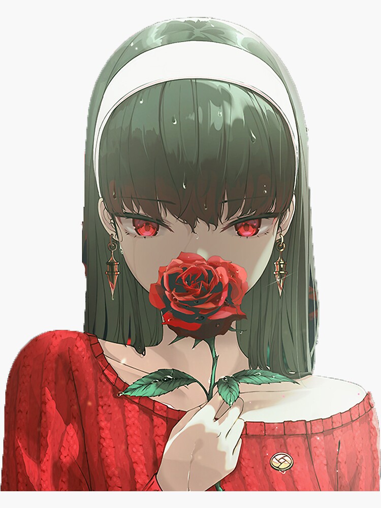 "Yor Forger " Sticker for Sale by Gother111 | Redbubble