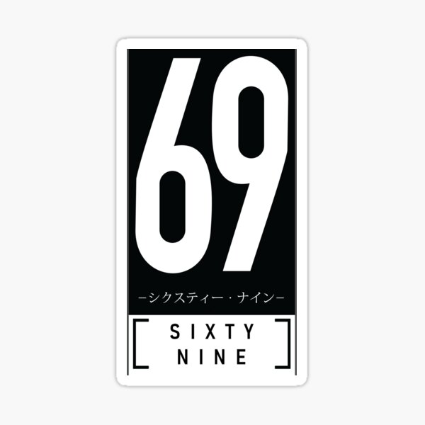 "EIGHTY-SIX 86 SIXTY-NINE Logo" Sticker for Sale by Rebellion-10 ...