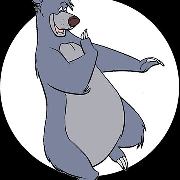 "Baloo Classic " Sticker for Sale by mansitariqd | Redbubble