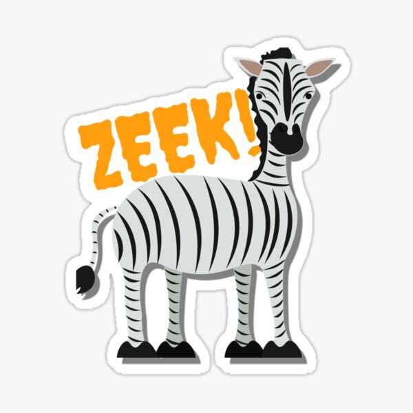 "zeek Sticker" Sticker for Sale by SorenCalder | Redbubble