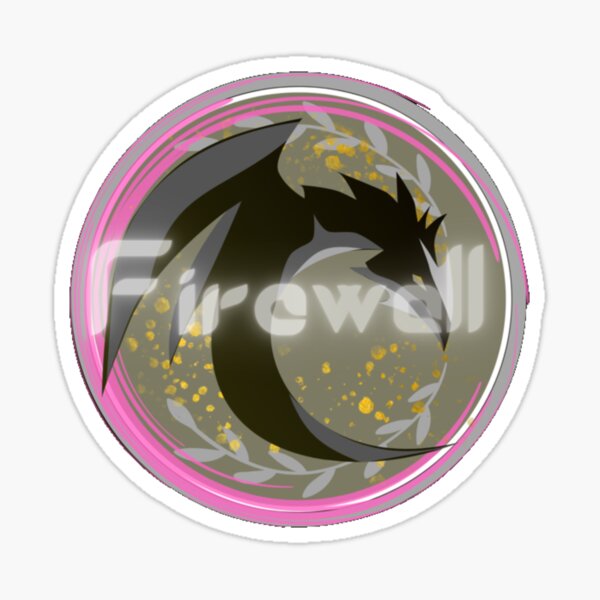 "Firewall dedign" Sticker for Sale by Xodin | Redbubble