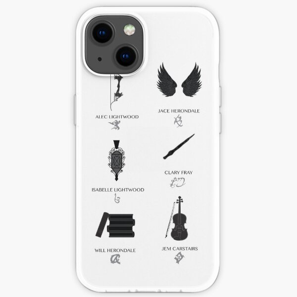 "Shadowhunters - Jace, Alec, Izzy, Clary, Will & Jem" iPhone Case for ...