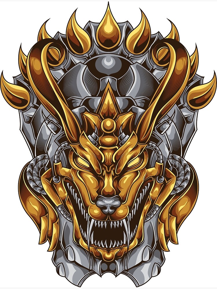 "Mechanical Kyubi - The nine tails demon" Photographic Print for Sale ...