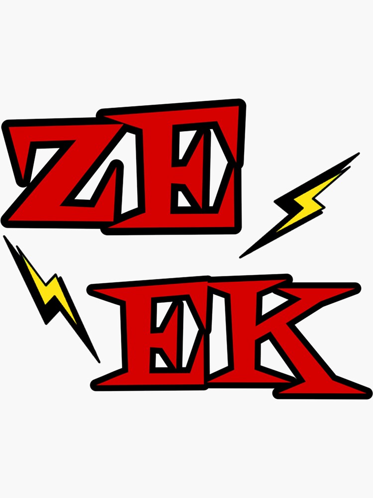 "zeek Essential T-Shirt" Sticker for Sale by SorenCalder | Redbubble