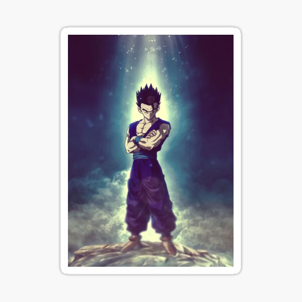 "Future Gohan" Sticker for Sale by LauraAbernathy3 | Redbubble