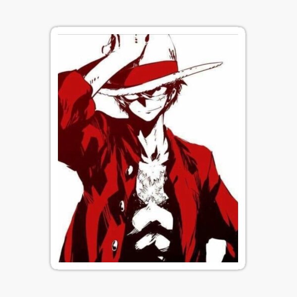 "Monkey D. Luffy" Sticker for Sale by Wowstores | Redbubble