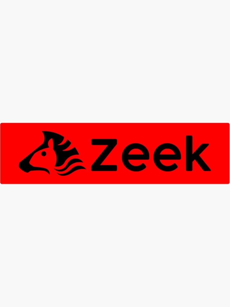 "Zeek Essential T-Shirt" Sticker for Sale by SorenCalder | Redbubble