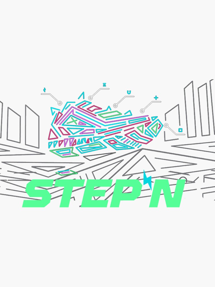 "STEPN Logo - Move to Earn Trending Crypto Green Metaverse Green ...
