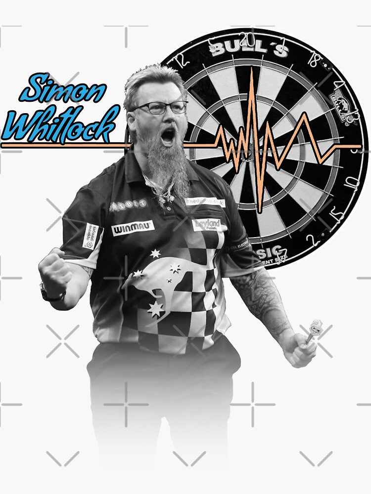 "Simon Whitlock The Wizard" Sticker for Sale by patoalex | Redbubble