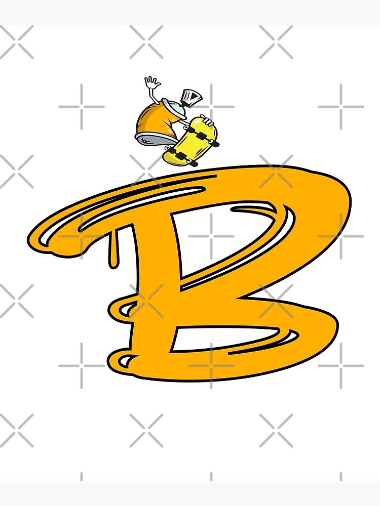 "Letter B Graffiti, B Tag Graffiti" Poster for Sale by Fleetmaster ...