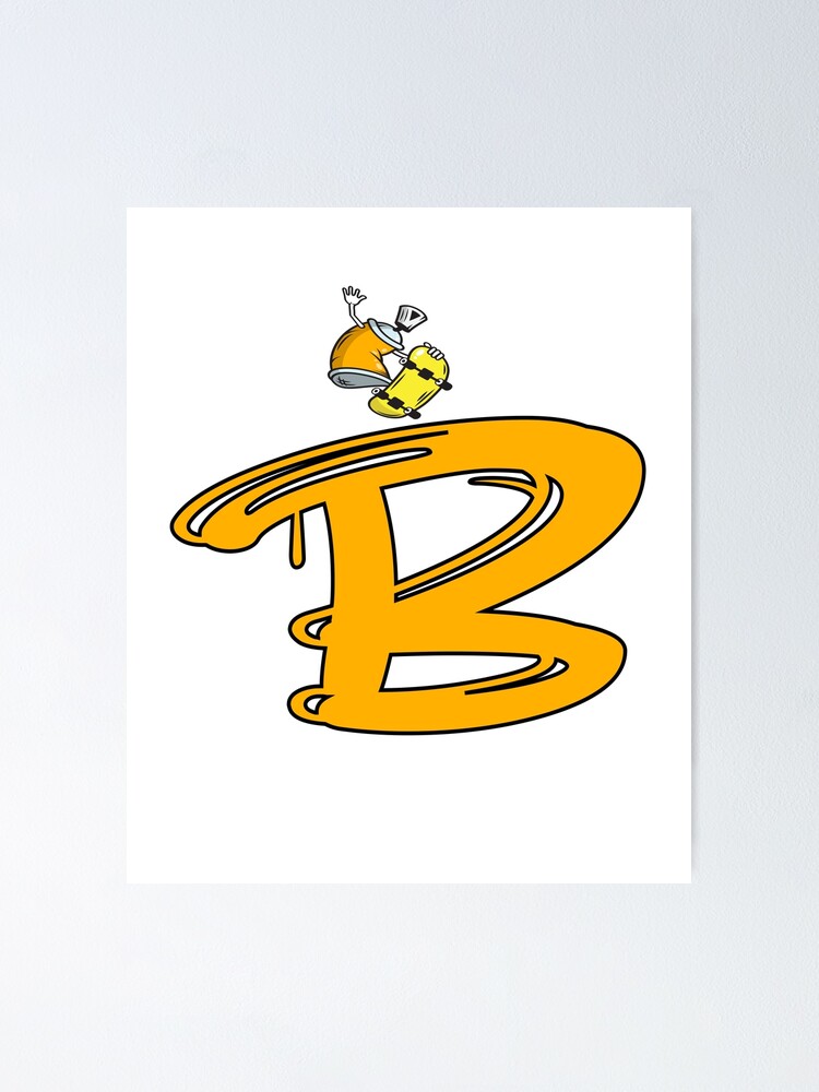 "Letter B Graffiti, B Tag Graffiti" Poster for Sale by Fleetmaster ...