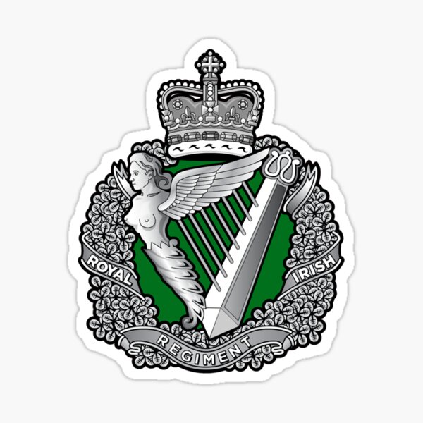 "ROYAL IRISH REGIMENT" Sticker for Sale by LouisePool | Redbubble