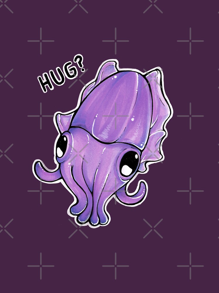 "Hug the Cuttlefish" T-shirt for Sale by edemoss | Redbubble ...