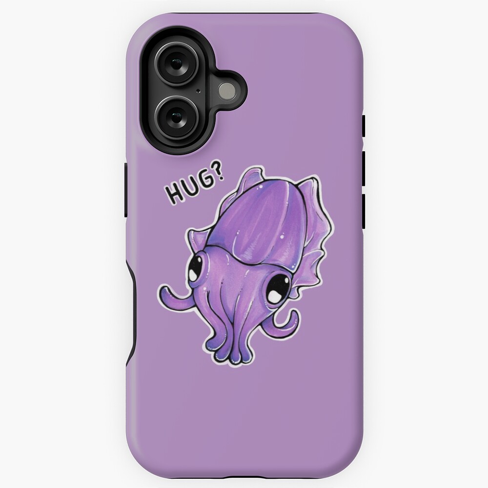 "Hug the Cuttlefish" Sticker for Sale by edemoss | Redbubble