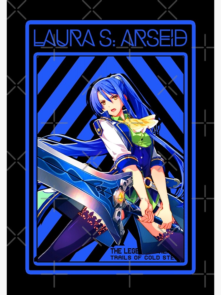 "TRAILS OF COLD STEEL - LAURA S ARSEID" Poster for Sale by UNCHMUNCH | Redbubble