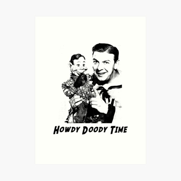 "Howdy Doody Cartoon." Art Print for Sale by d3p5j8l21 | Redbubble