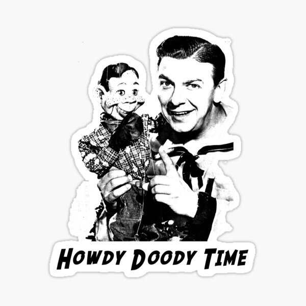 "Howdy Doody Cartoon." Sticker for Sale by d3p5j8l21 | Redbubble