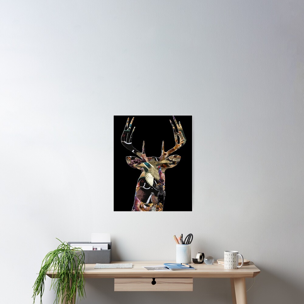 "Whitetail Buck Deer Hunting Collage with Duck Hunting, Quail Hunting ...