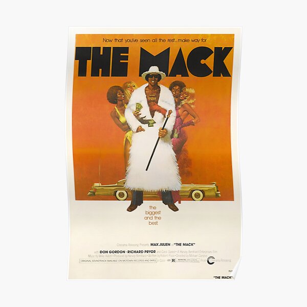 "THE MACK 1973 classic vintage movie" Poster for Sale by LetsGoBack ...