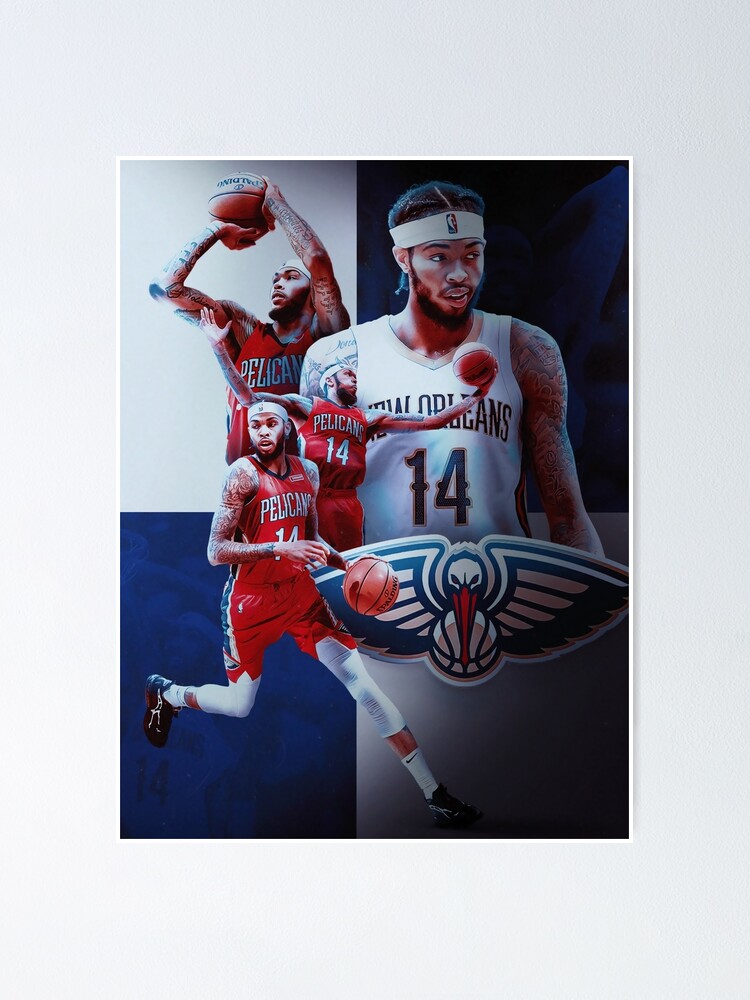 "Brandon Ingram 14 Basketball" Poster for Sale by MichaelBK11 | Redbubble