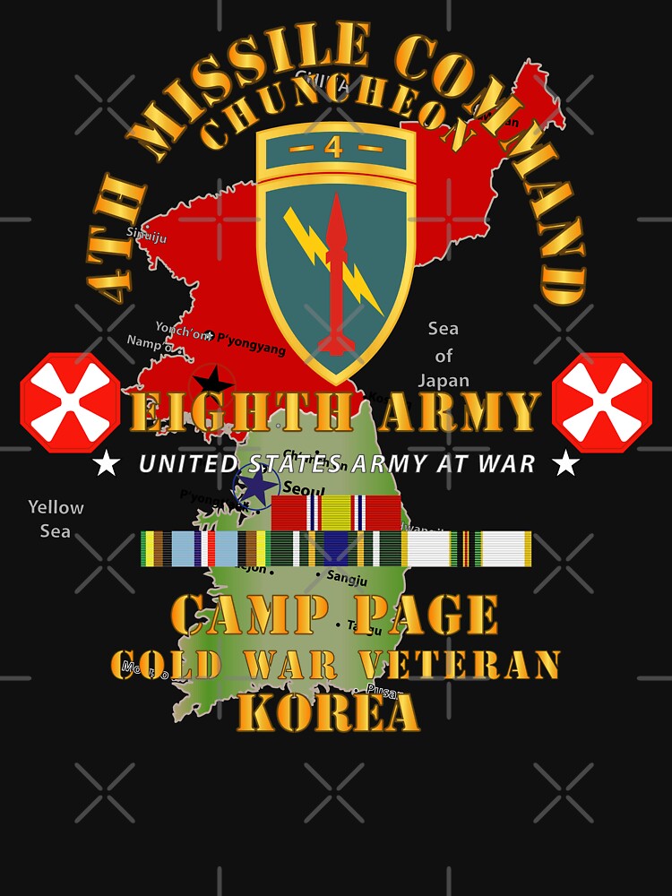 "Army - 4th Missile Command - Eighth Army - Camp Page - Chuncheon ...