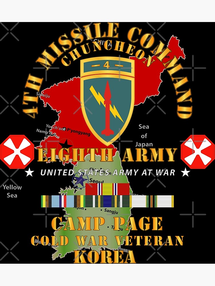 "Army - 4th Missile Command - Eighth Army - Camp Page - Chuncheon ...