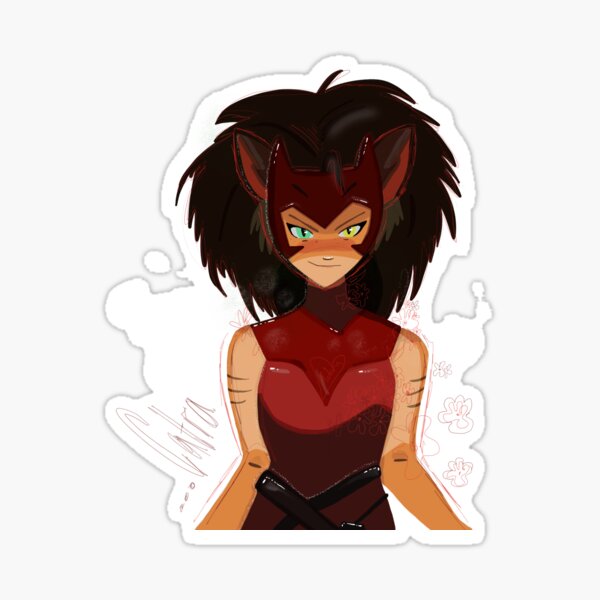 "Catra" Sticker for Sale by Leyamay22 | Redbubble