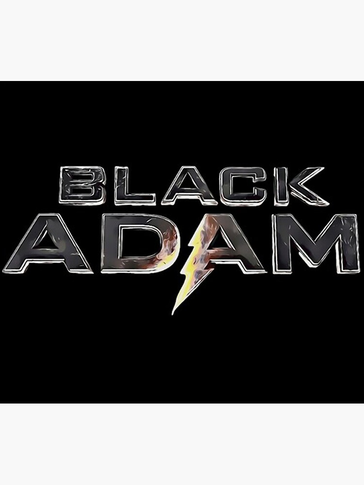 "Logo Adam Black White" Poster for Sale by ericacarlislee | Redbubble
