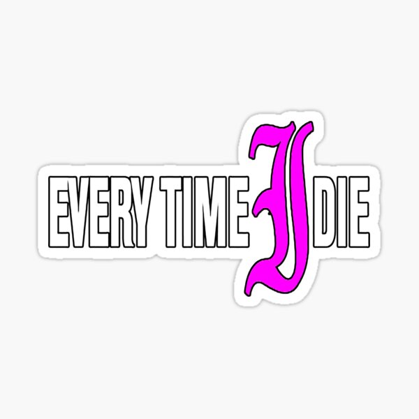 " everytime i die band logo" Sticker for Sale by mlonghi28 | Redbubble