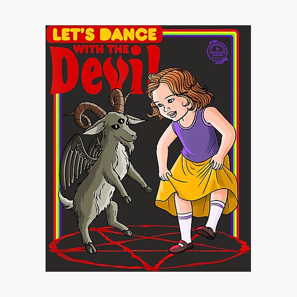 "Witchcraft Let's Dance with the Devil Satanic Baphomet game ...