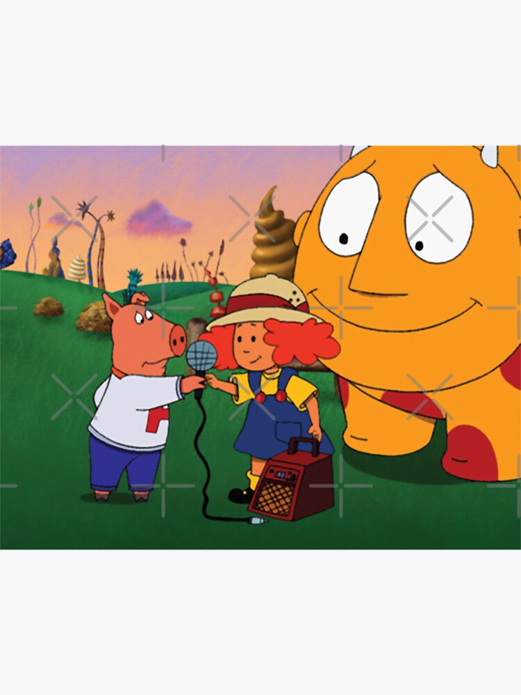 " maggie and the ferocious beast" Sticker for Sale by vara-store ...