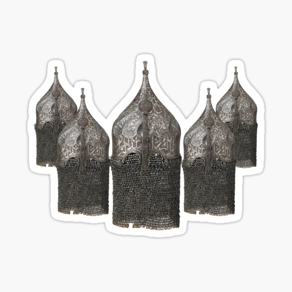 "Helmet with Aventail late 15th–16th century" Sticker for Sale by ...