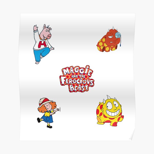"maggie and the ferocious beast pack" Poster for Sale by vara-store ...
