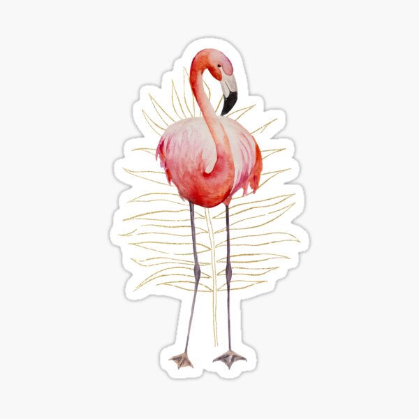 "white and pink bird" Sticker for Sale by BukyBaNDa | Redbubble