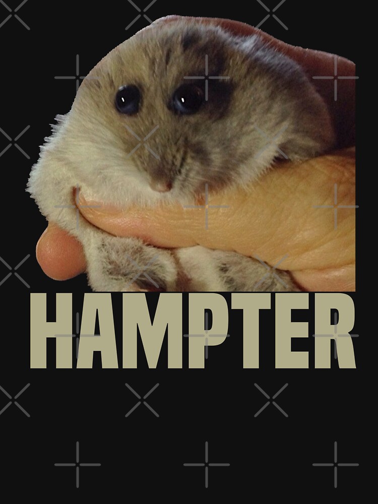 "Hampter Meme Gif Funny Hamster" T-shirt for Sale by davidesimon ...