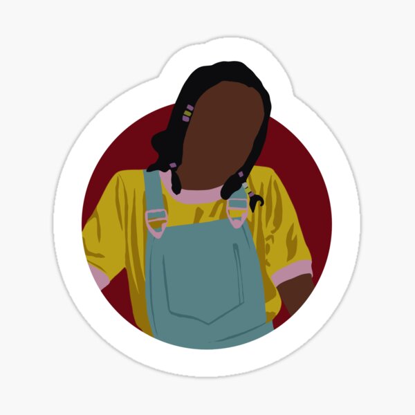 "erica" Sticker for Sale by letteredbyaddie | Redbubble