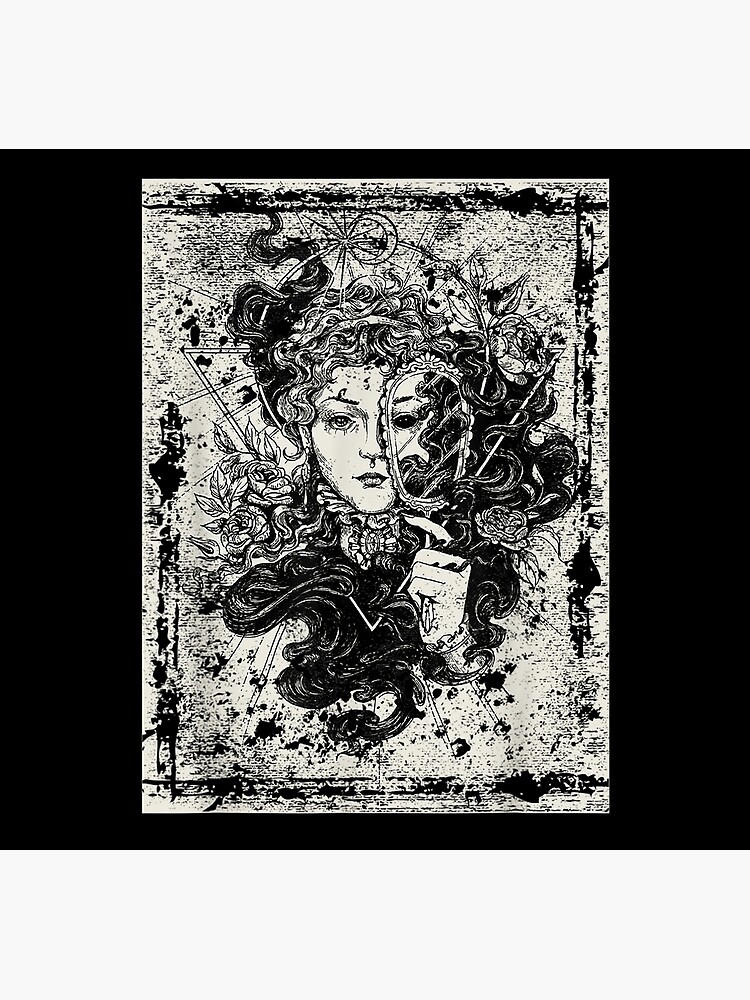 "Dark Art Grunge Goth Witch Occult Gothic Design Aesthetic" Poster for ...