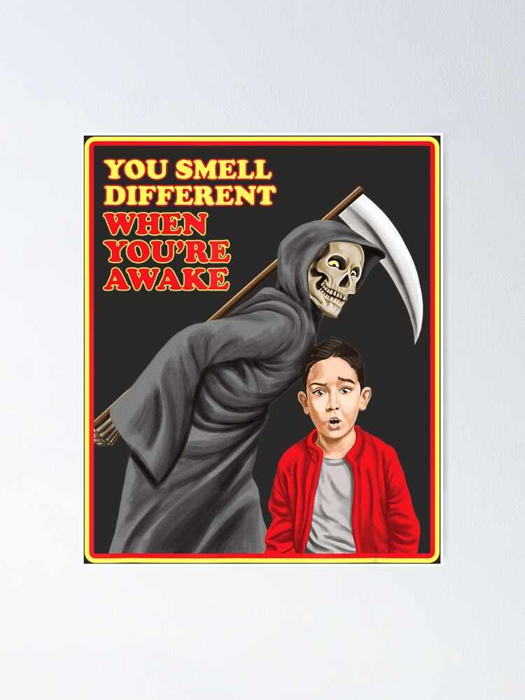 "You Smell Different Sarcastic - Fun Dark Humor " Poster for Sale by ...