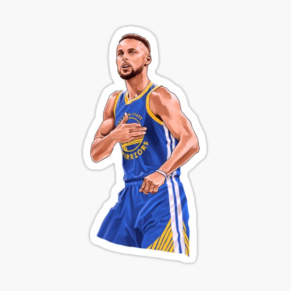 "Stephen Curry 30 Art" Sticker for Sale by MichaelBK11 | Redbubble