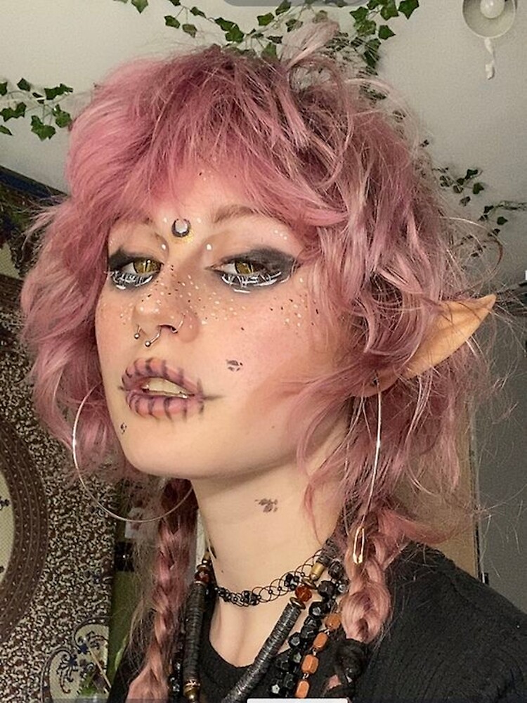 "Emo elf fairy goddess" Poster for Sale by emoartwork | Redbubble