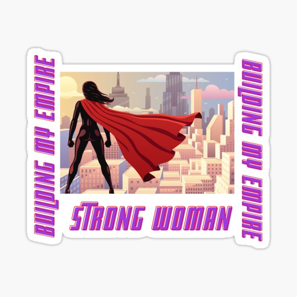 "Strong Woman" Sticker for Sale by Tishndco | Redbubble