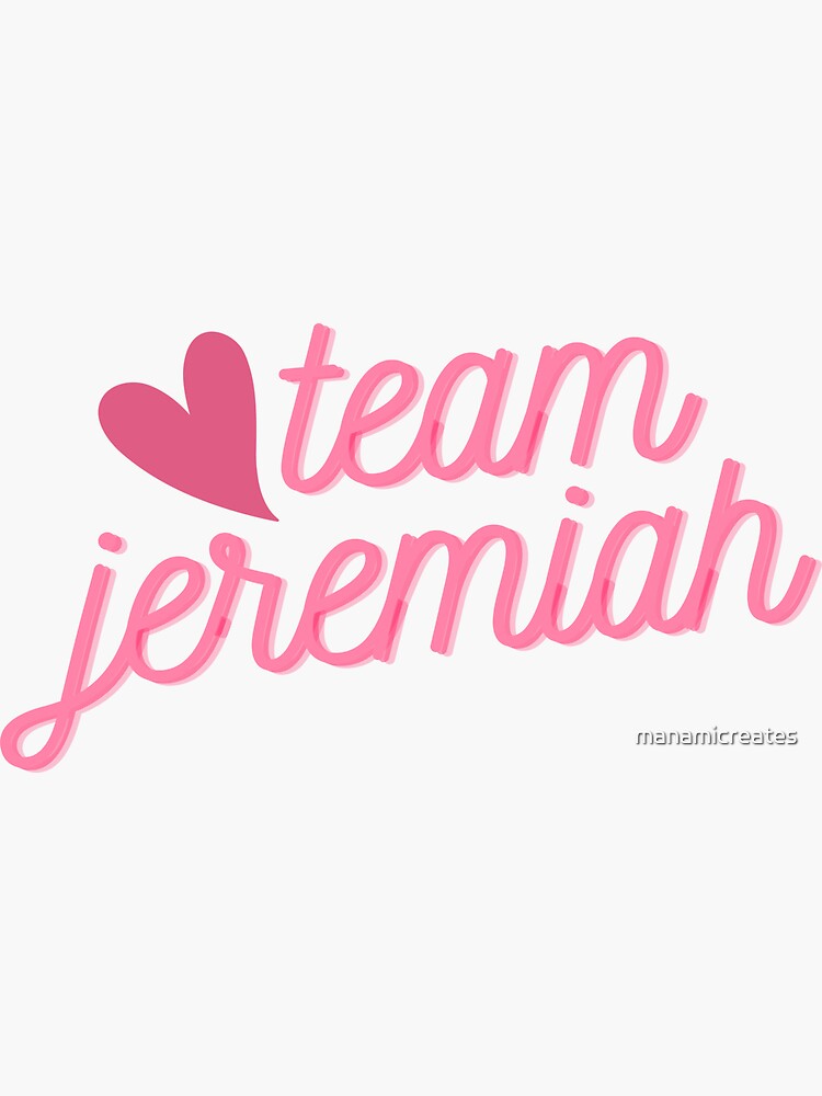 Sticker « Équipe Jeremiah L'été où je suis devenue jolie », par ...