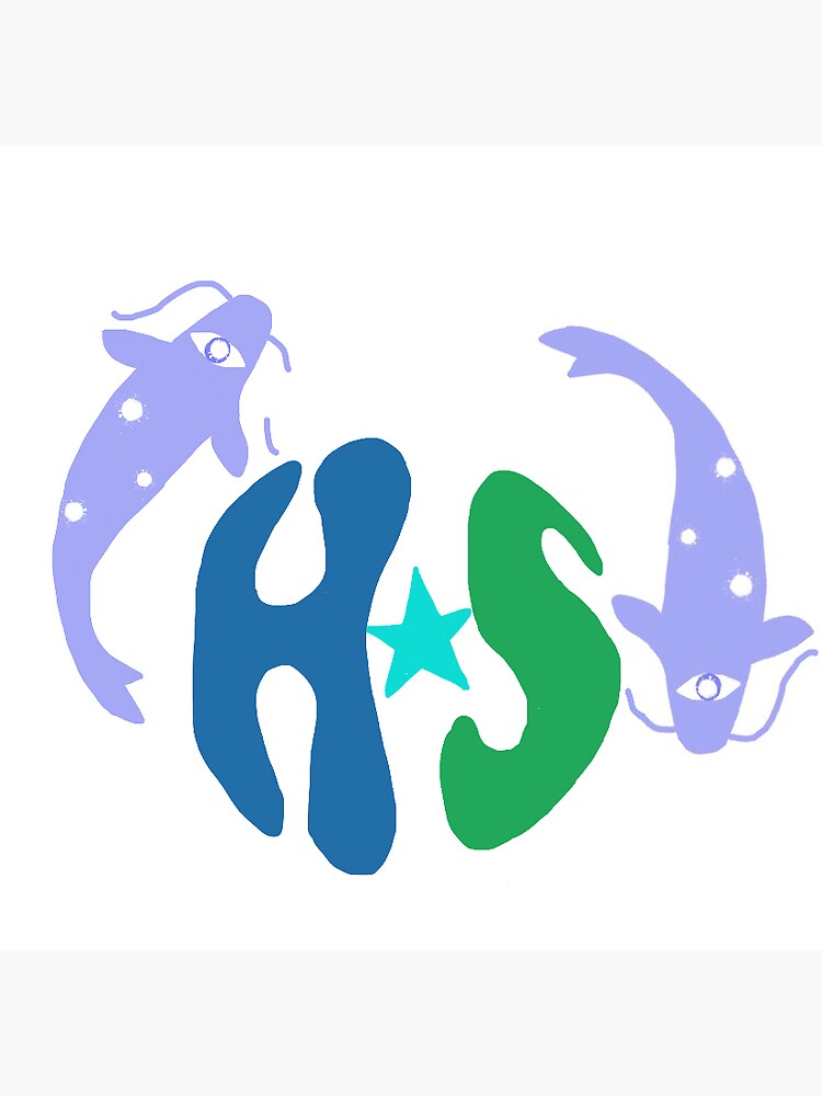 "Harry Styles initials letters" Sticker for Sale by Carolynsshop ...