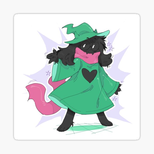 "Ralsei" Sticker for Sale by cartvage | Redbubble