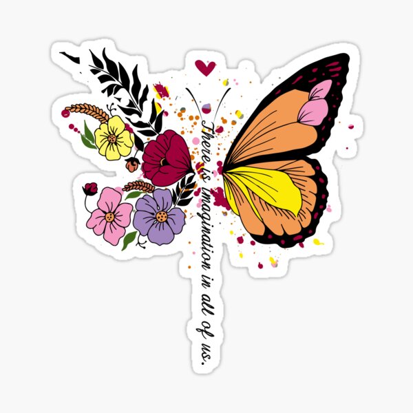 "Use your Imagination!" Sticker for Sale by DigitalDezigns | Redbubble